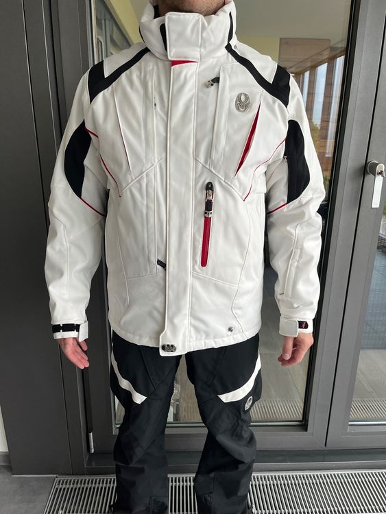 Skianzug Spyder Herren | schwarz-weiss | Grösse M | Kaufen auf Ricardo