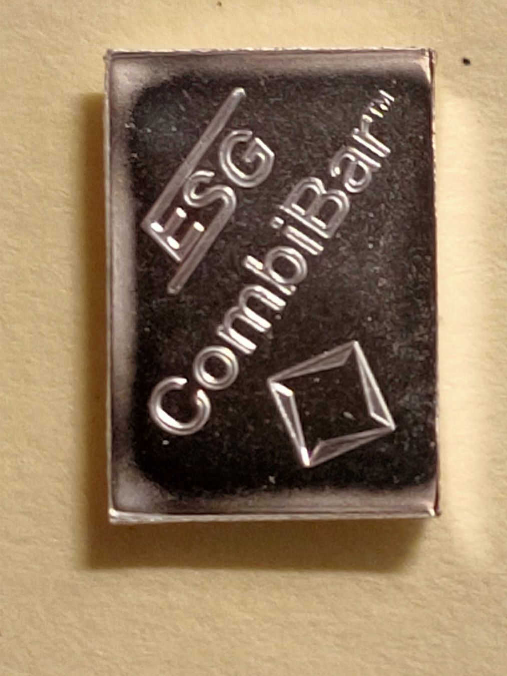 1g ESG CombiBar Silberbarren 999 Fein Silber (Neu (gemäss Beschreibung ...