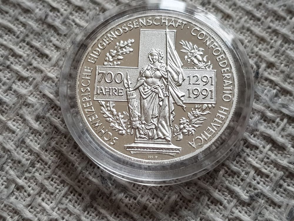 700 Jahre Schweizerische Eidgenossenschaft 1991 (Neu (gemäss ...
