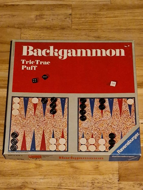 BACKGAMMON - Ravensburger - Wie neu - 1976 | Kaufen auf Ricardo