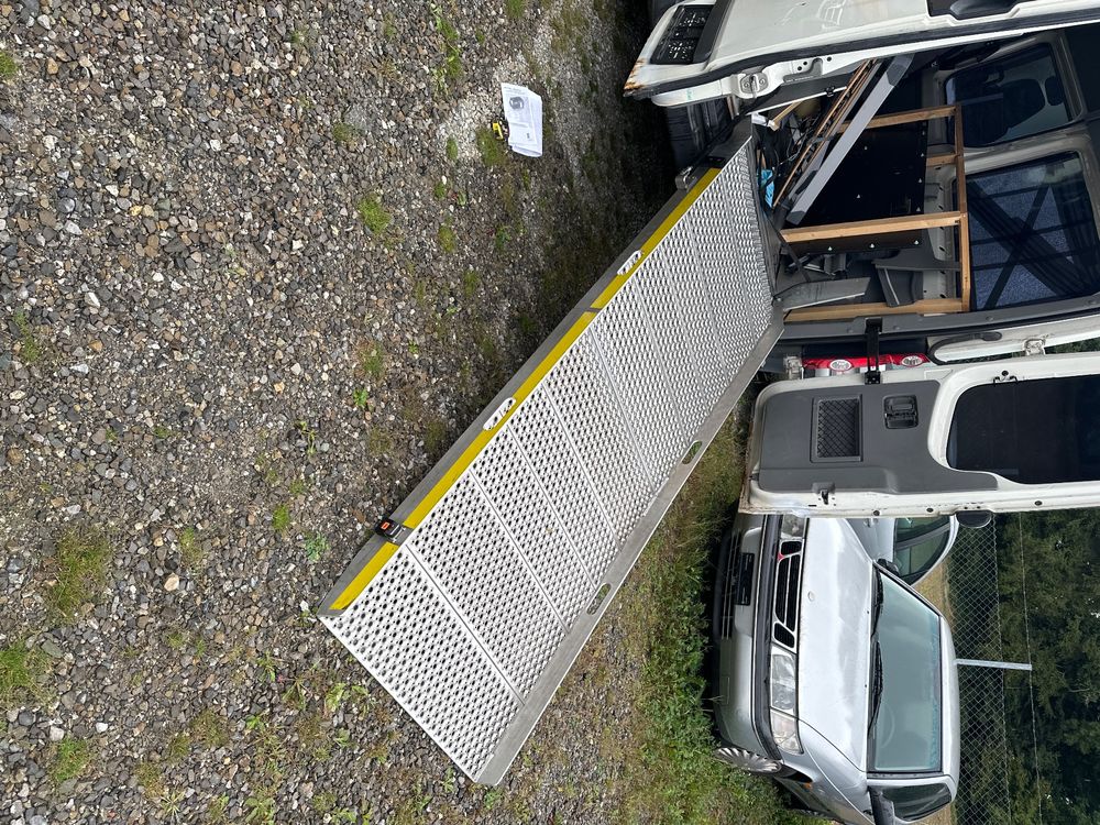 auffahrrampe rampe zu mercedes sprinter oder vw crafter (Gebraucht) in ...
