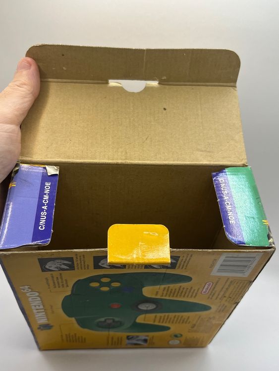 Grüne Nintendo 64-Controller-Box | Kaufen auf Ricardo