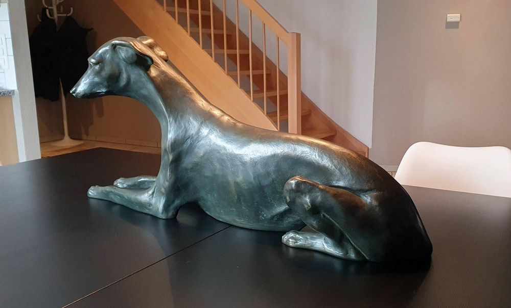 Grosse Windhund Figur / Skulptur (Gebraucht) in Magden für CHF 100 – nur Abholung auf Ricardo kaufen