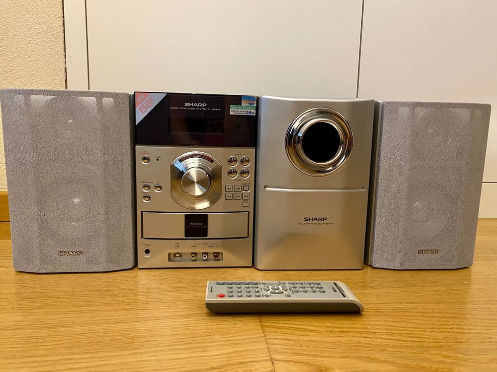Sharp XL-MP 444 H Stereoanlage (Gebraucht) in Uetikon am See für CHF 17 ...