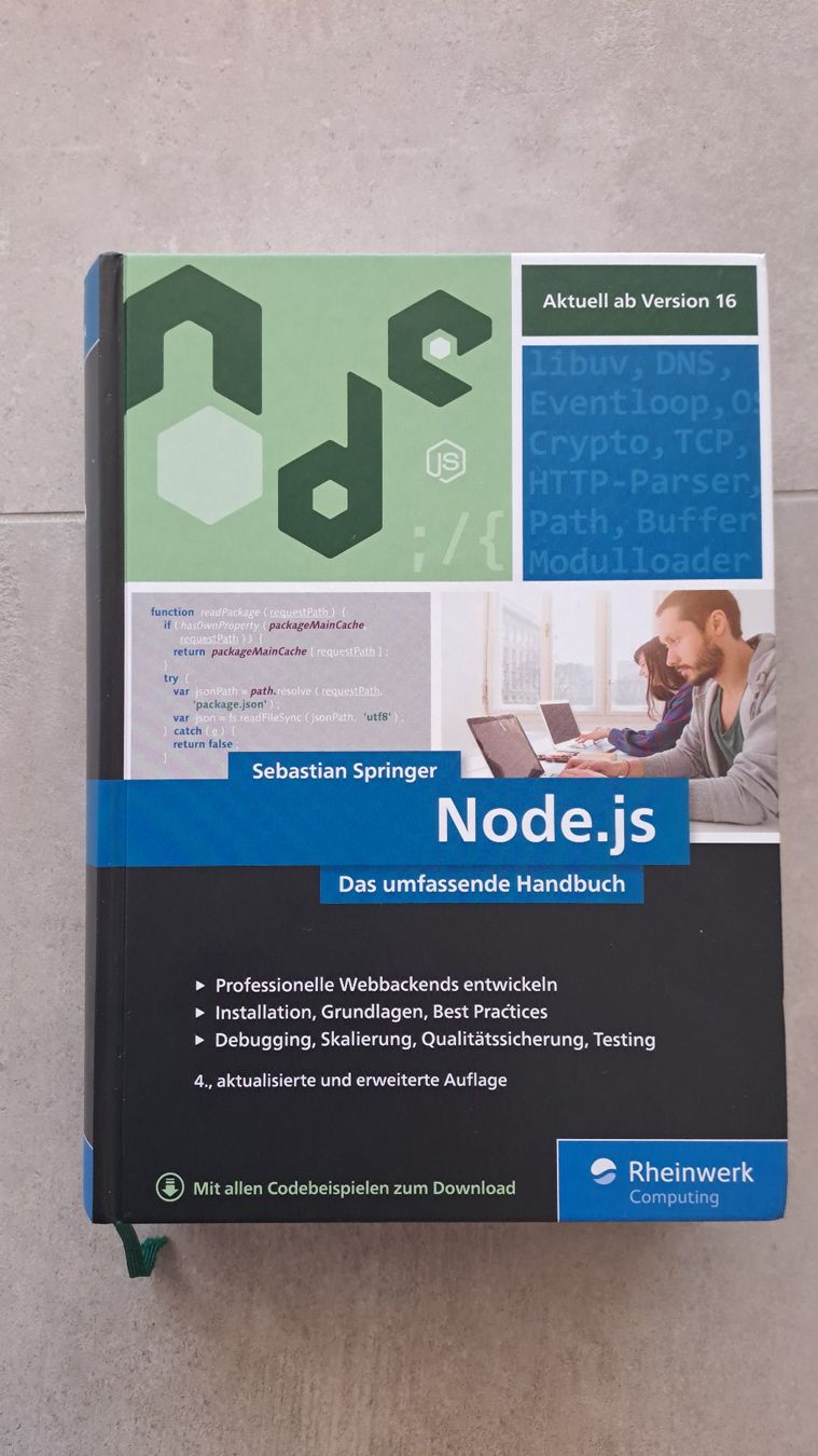 Sebastian Springer - Node.js (Rheinwerk) (Gebraucht) in Caslano für CHF ...