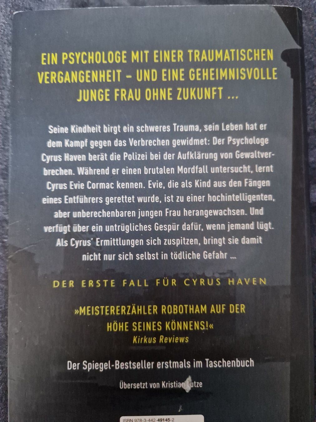 Michael Robotham - Schweige Still Cyrus Haven 1 (Gebraucht) in ...