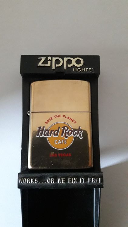 Zippo Hard Rock Cafe Kaufen: Zippo Hard Rock Cafe Vintage – Limmerkoll