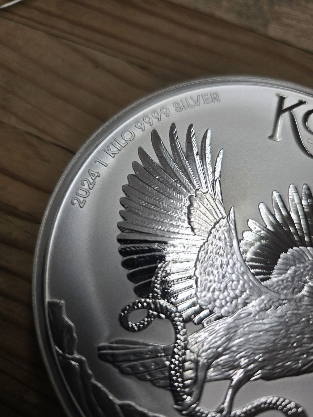 Kookaburra 2024 1 Kilo Silbermünze aus Australien! (Neu und ...