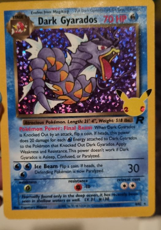 Dark Gyarados Celebrations Team R | Kaufen auf Ricardo