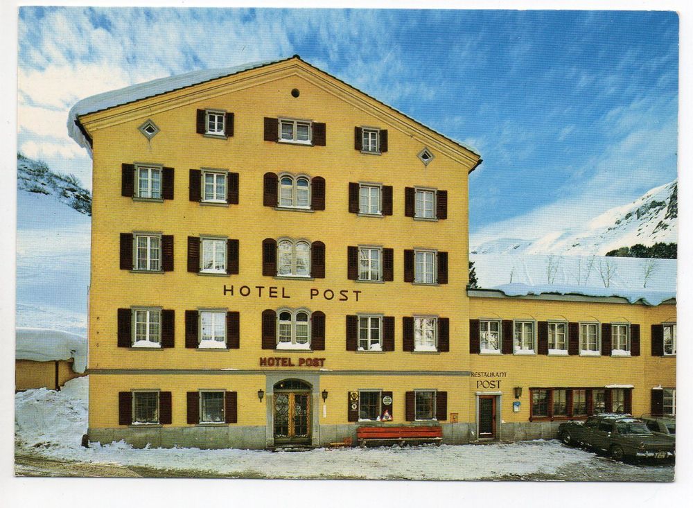 BIVIO Hotel Post am Julierpass - Bes.: A. Lanz-Klauser, Auto (Neu ...