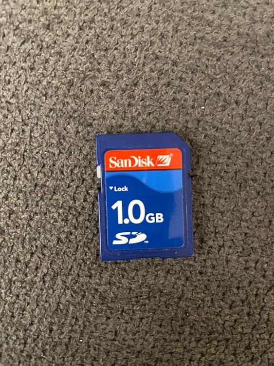 Sandisk 1GB Speicherkarte (Gebraucht) in Buchs ZH für CHF 2 – mit Lieferung auf Ricardo kaufen