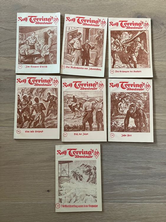 Rolf Torring Abenteuer 7 Stk Reprints (Gebraucht) in Menziken für CHF ...