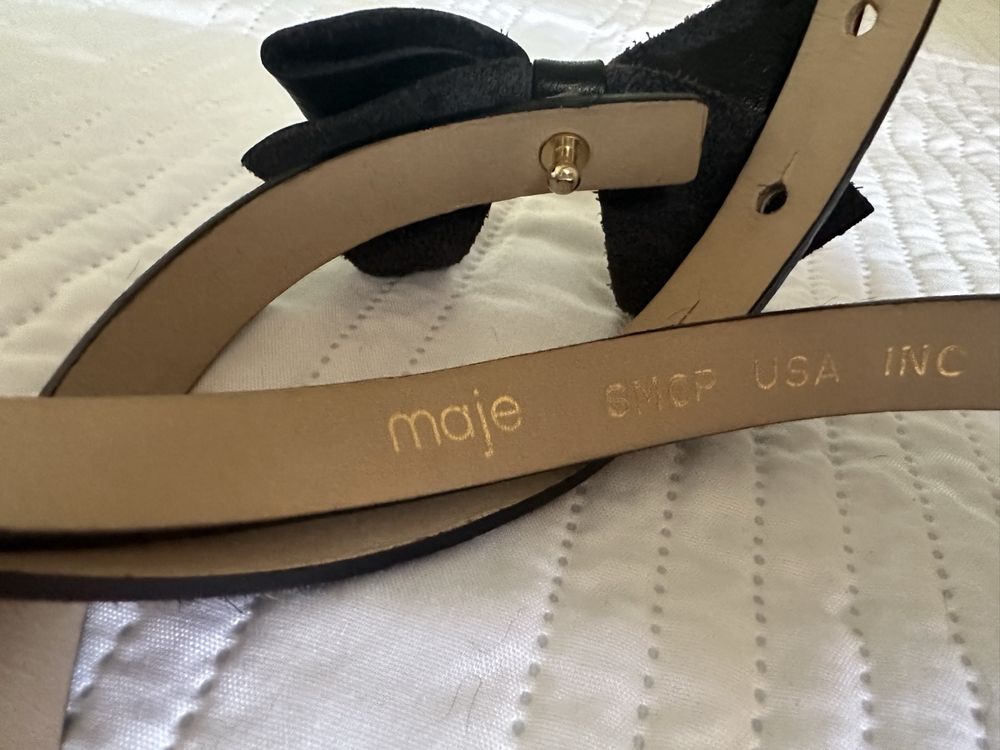 Ceinture cuir Maje léopard et noeud (Neuf (Voir description)) à Denezy ...