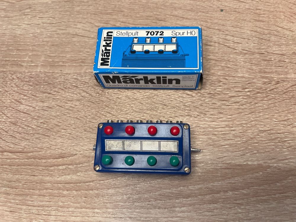 Märklin 7072 Stellpult | Kaufen auf Ricardo