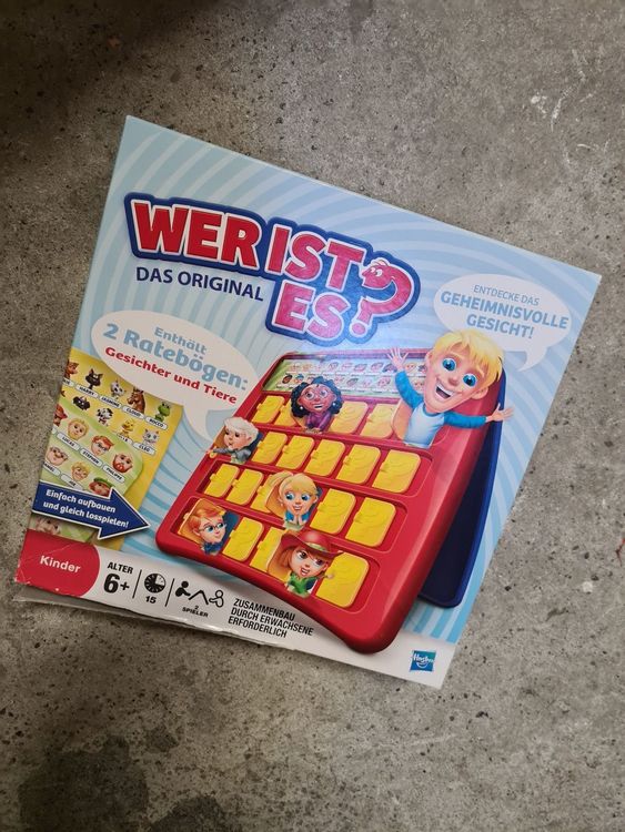 Spiel: Wer ist es? | Kaufen auf Ricardo