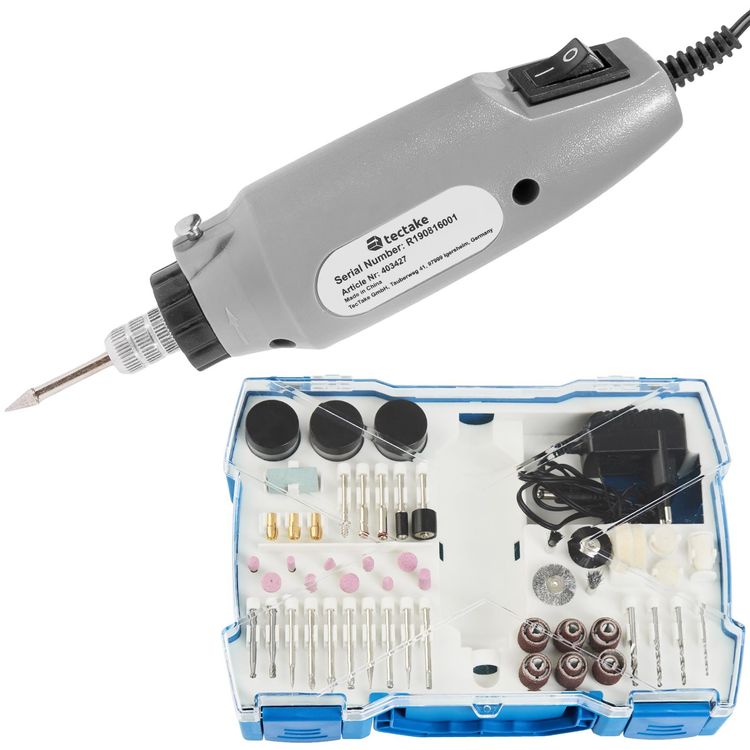 Mini Schleifer Set 160-tlg. - grau | Kaufen auf Ricardo