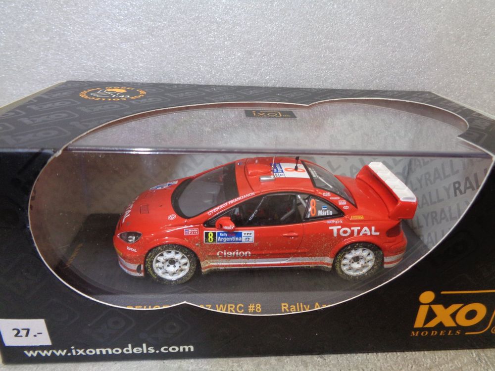 Ixo 1:43 Peugeot 307 WRC Rallye 2005 | Kaufen auf Ricardo