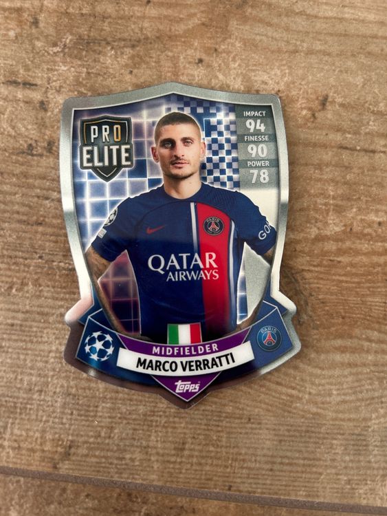 Topps Pro Elite Marco Verratti (Neu (gemäss Beschreibung)) in Biberist ...