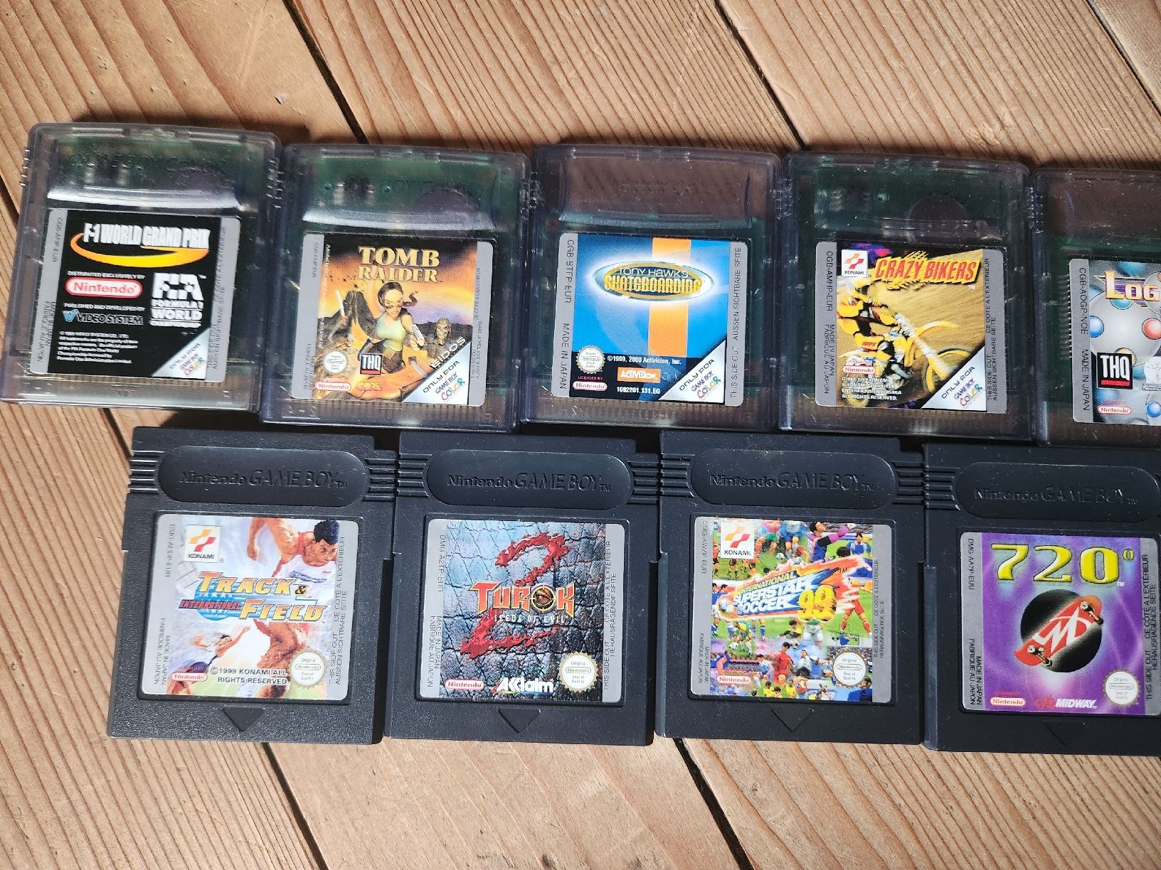 13x Game Boy Color Spiele – Tomb Raider, Tony Hawk etc. (Gebraucht) in ...