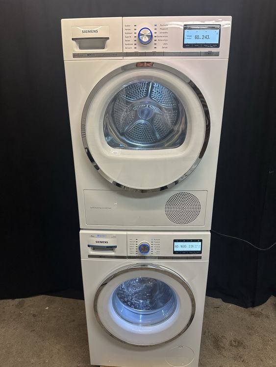 waschmaschine und trockner Siemens iQ890 8 kg A+++ (Gebraucht) in ...