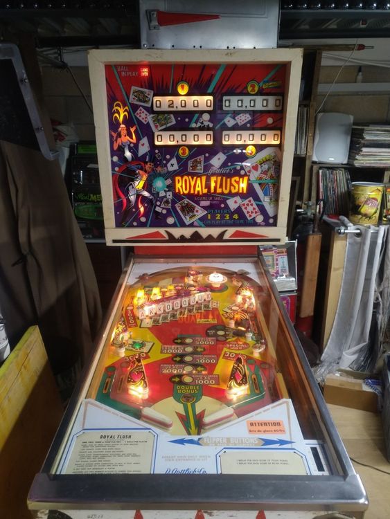 Flipper Gottlieb Royal flush (Gebraucht) in Poliez le Grand für CHF ...