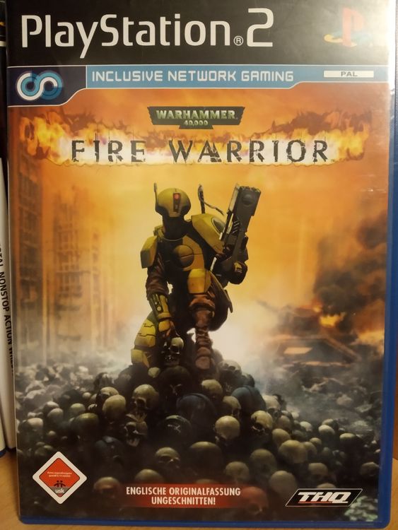 PlayStation 2 - PS2 - Warhammer 40.000 : fire warrior (Gebraucht) in ...