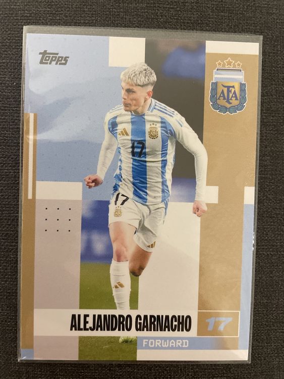 Topps Alejandro Garnacho AFA Argentinien 🇦🇷 | Acheter sur Ricardo