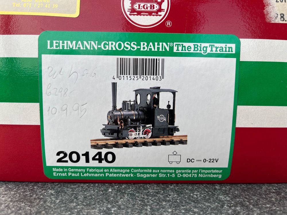 LGB 20140 Feldbahnlok Orenstein & Koppel | Kaufen auf Ricardo