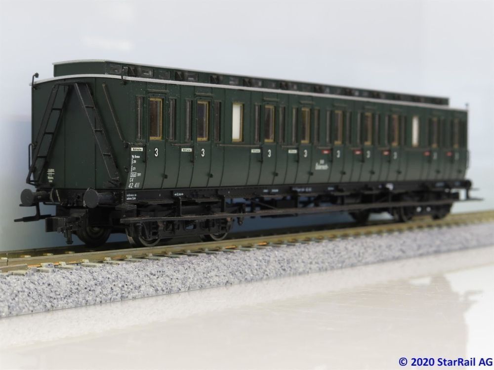 BRAWA 45266 ÖBB Abteilwagen C4 424411 Epoche III (Gebraucht) in ...