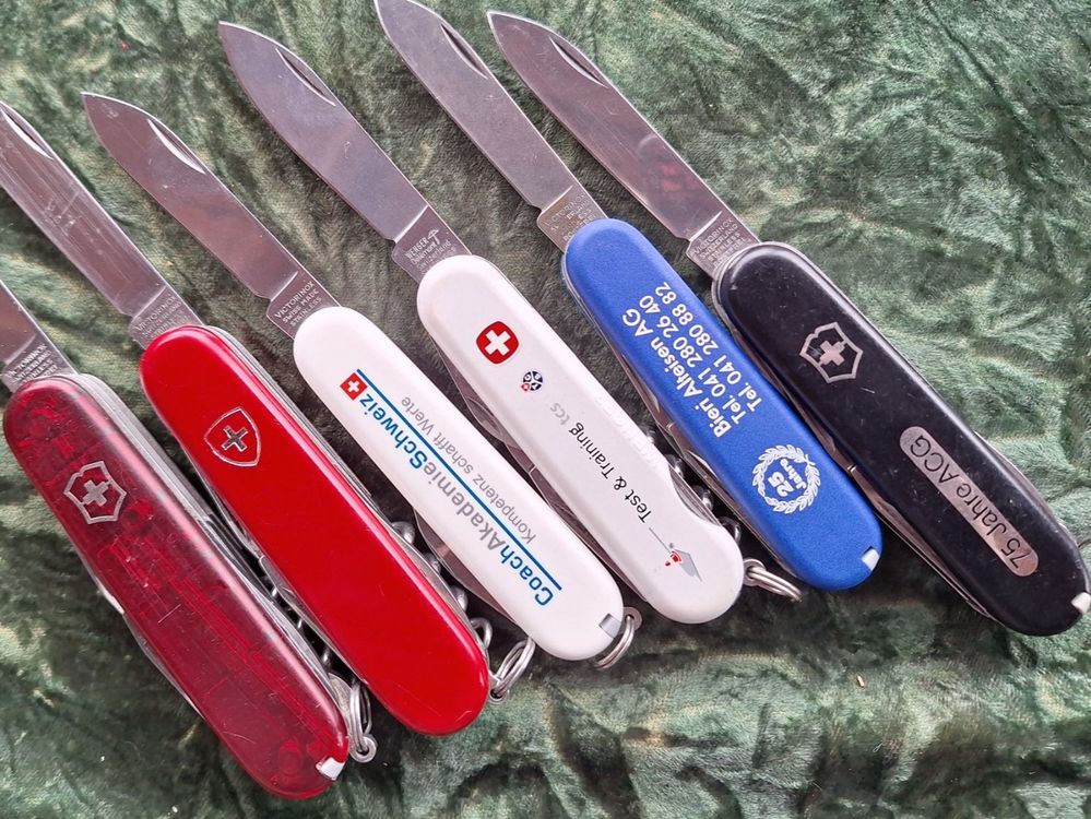 6 STK VICTORINOX SACKMESSER (Gebraucht) in für CHF 29 – mit Lieferung ...