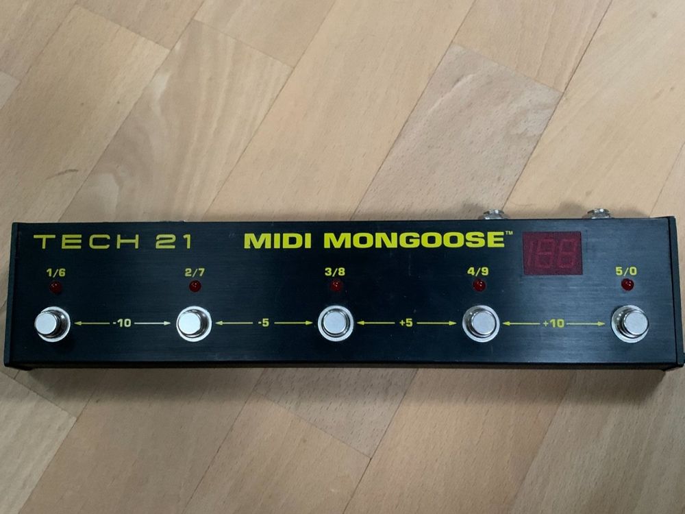 Tech21 Midi Mongoose Midi Footcontroller (Gebraucht) in für CHF 61.5 ...