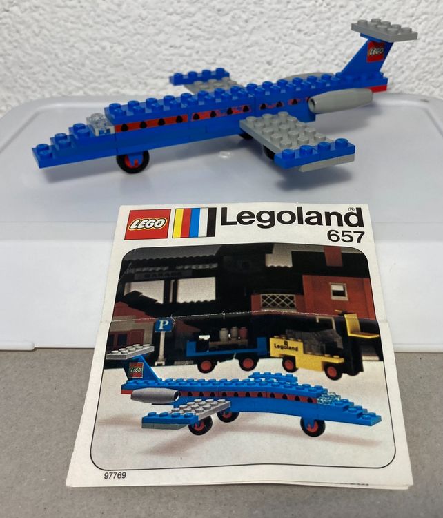 Lego Legoland 657 Executive Jet von 1974 (Gebraucht) in Rechthalten für ...
