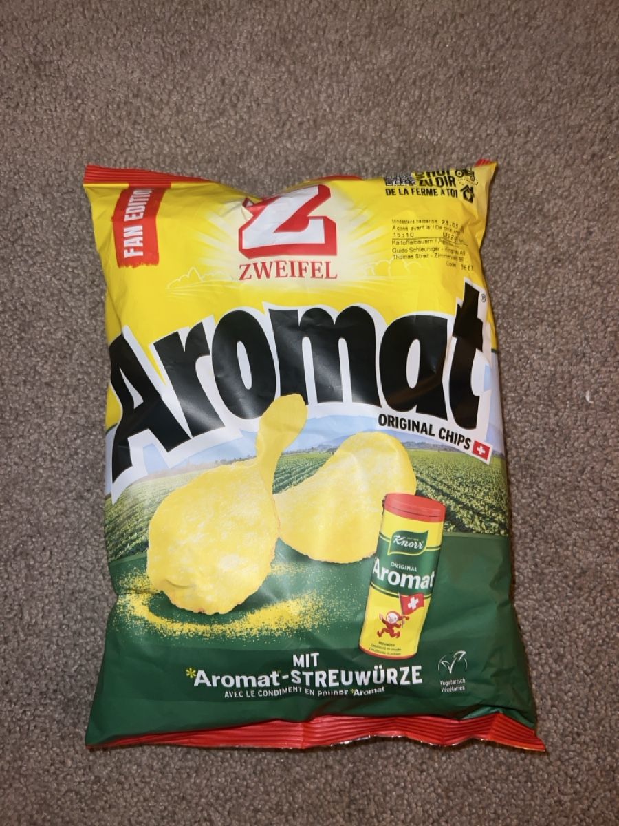 Zweifel Aromat Chips - Fan Edition - Swiss Made Snack! (Neu und ...