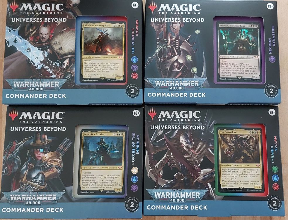 Commander Deck, Universe Beyond: Warhammer 40'000 | Kaufen auf Ricardo