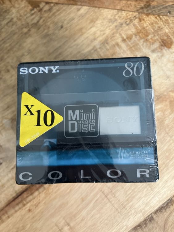Sony Mini Disc Color Sony MDW80CRL MDW80 10pack Neu OVP (Neu und ...