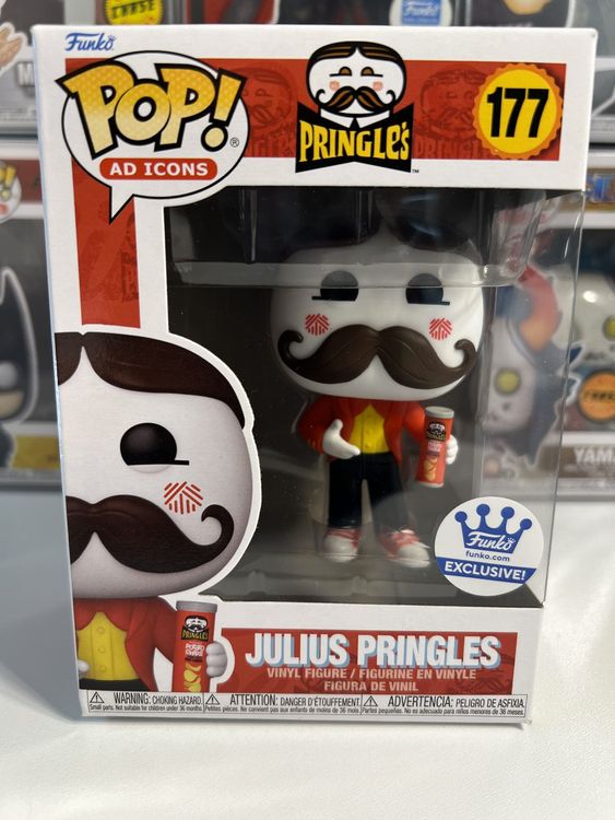 Funko POP! Ad Icons Pringles - Julius Pringles Limitée (Neu und ...