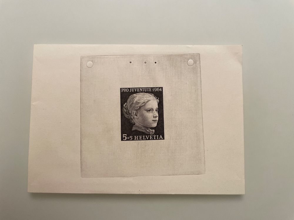 Probedruck Pro Juventute 1964 5+5 (Gebraucht) in Lützelflüh-Goldb für CHF 570 – mit Lieferung ...