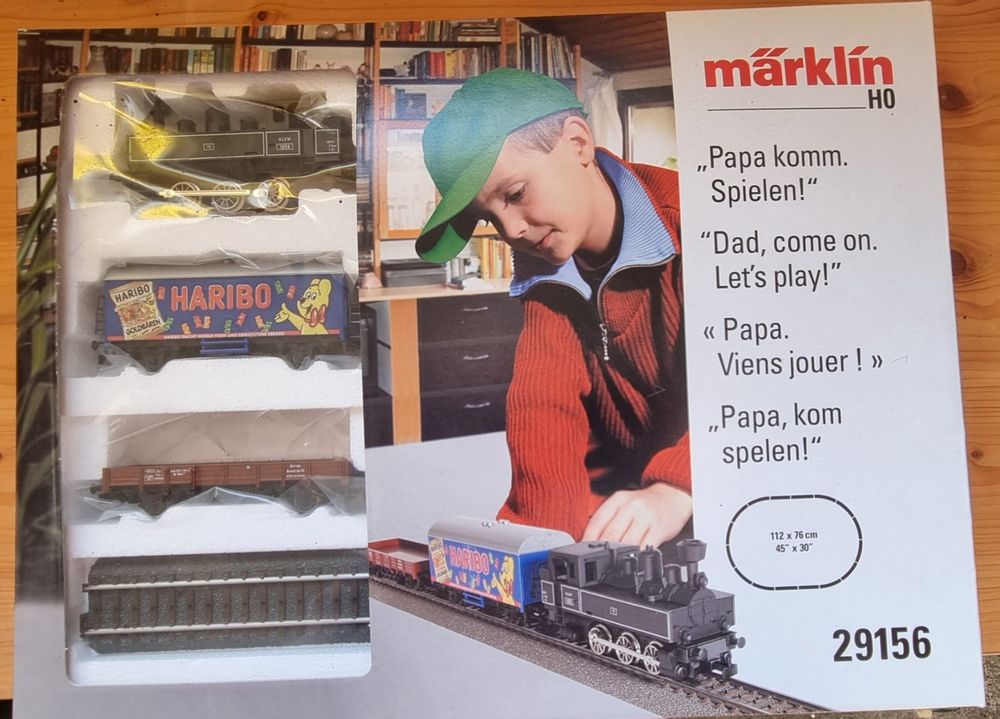 29156 Märklin Startpackung H0, "Papa komm. Spielen!" (Neu (gemäss ...