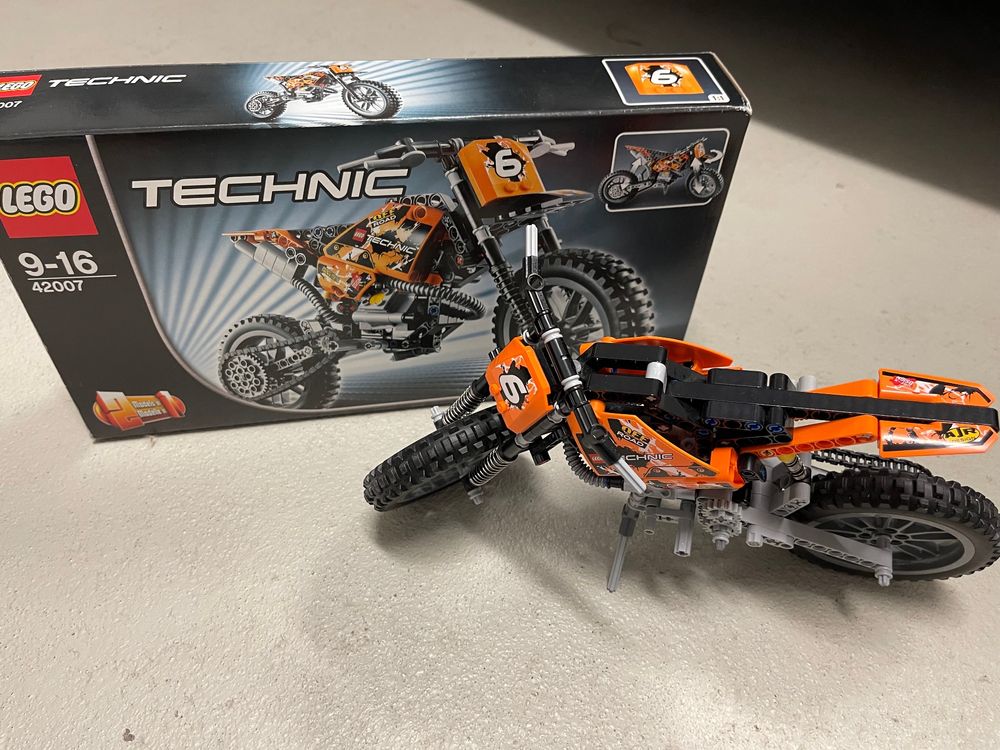 Legotechnik 42007 Motocross Bike | Kaufen auf Ricardo