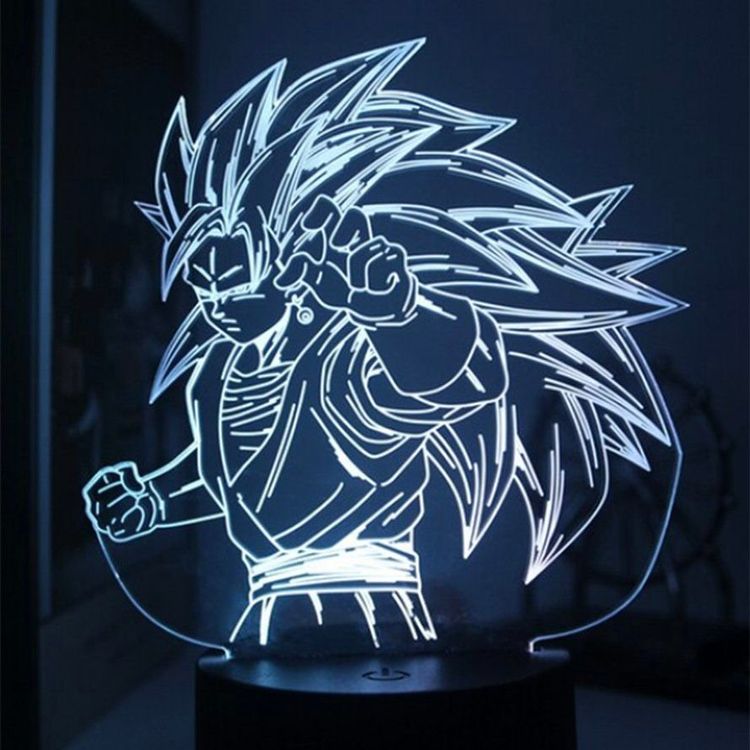 Gohan - Anime 3D Led Lampe 16 Farben (Neu und originalverpackt) in St ...