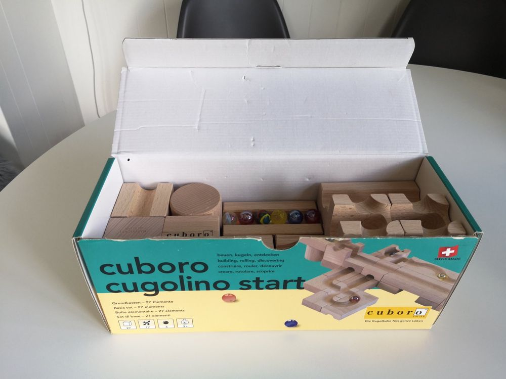 CUBORO CUGOLINO START MURMELBAHN 27-TEILIG, DESIGN (Gebraucht) in ...