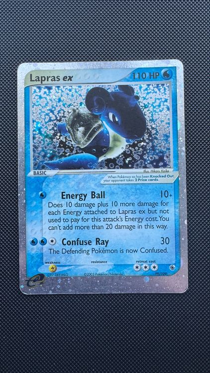 🌊 Lapras ex – EX Ruby & Sapphire 2003 – ab 1 CHF! 🌊 (Gebraucht) in Goldach für CHF 22 – mit ...