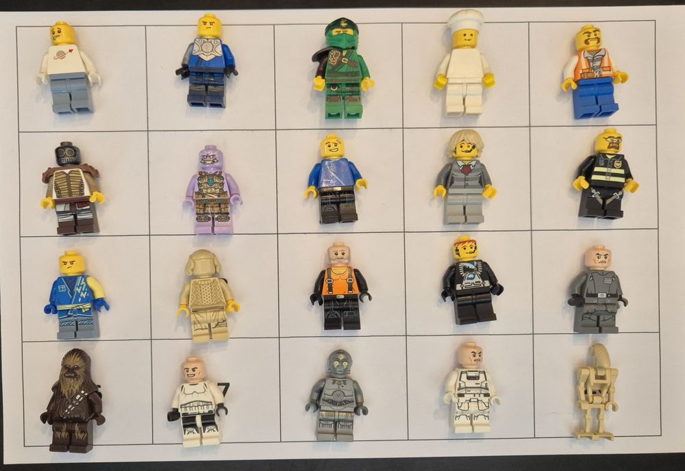 Lego Figuren (Srar-Wars)+Tiere+Waffen+ Motorräder+Zubehör (Gebraucht ...