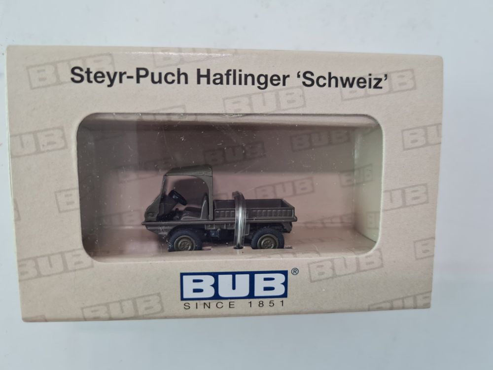 BUB Steyr-Puch Haflinger Schweizer Armee H0 1:87 (Neu (gemäss ...