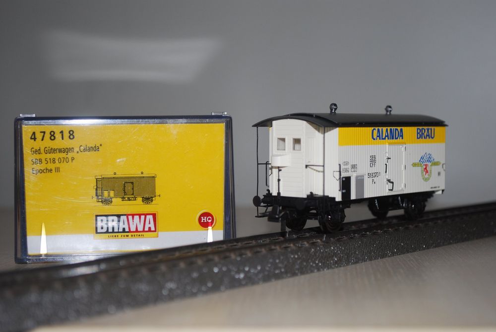 Brawa SBB / CFF Calanda Bräu nostalgie Bierwagen | Kaufen auf Ricardo