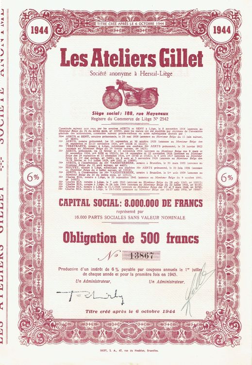 Les Ateliers Gillet (Motorrad) (Gebraucht) in Ittigen für CHF 10 – mit ...