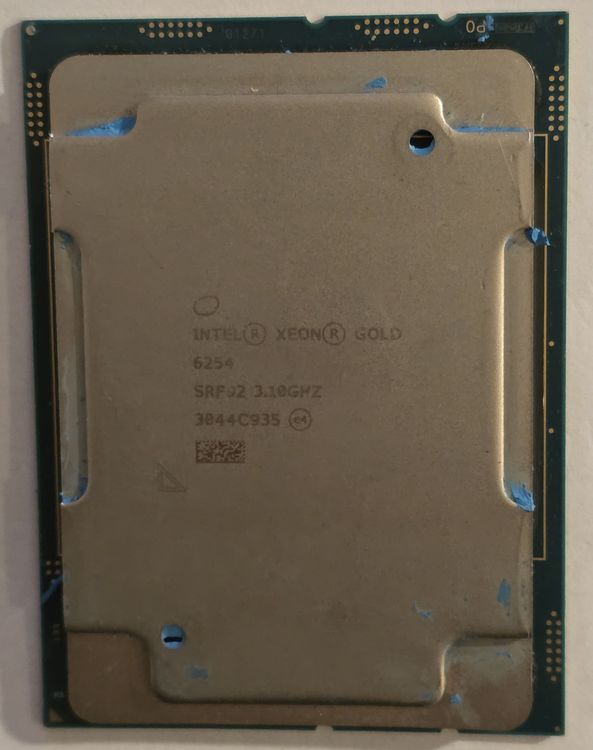 Intel Xeon Gold 6254 CPU - Leistungsstark und zuverlässig (Gebraucht ...
