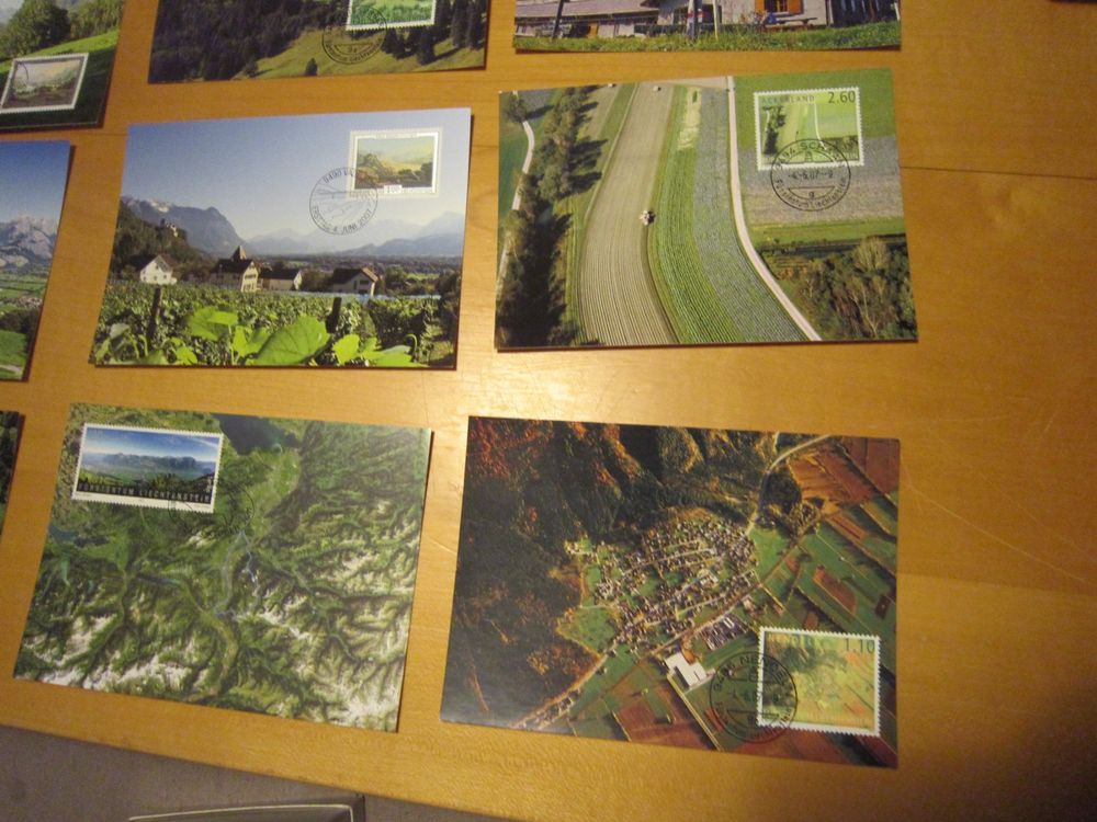 Schöne Postkarten / Maximumkarten Landschaften Lichtenstein | Kaufen auf Ricardo