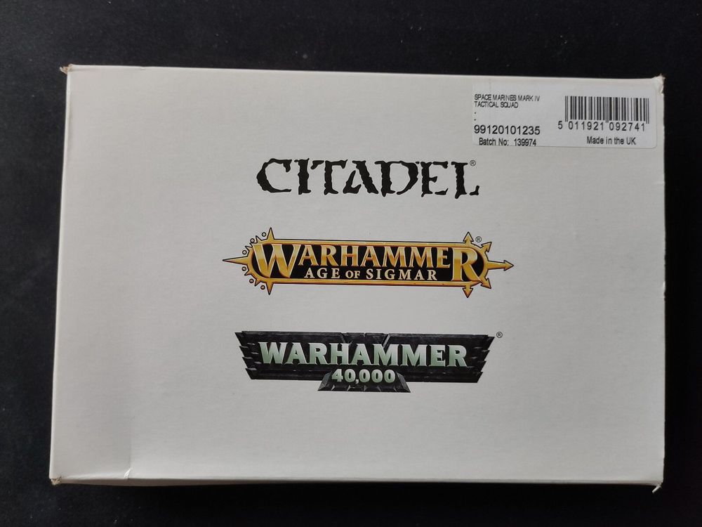 Warhammer 40k / Horus Heresy: Mark IV Tactical Squad (Neu (gemäss ...