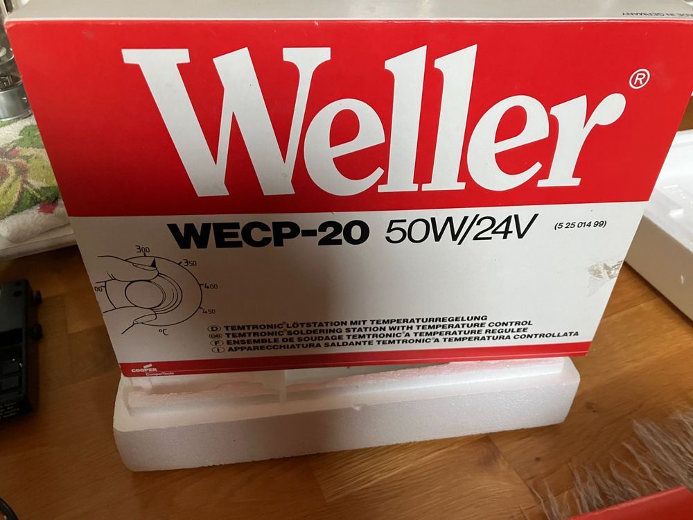 Weller WECP-20 Lötstation 50W/24V ESD Version (Gebraucht) in Schüpfen ...